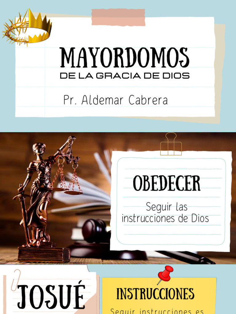 Mayordomos de La Gracia | PDF | Joshua | Arca de la Alianza
