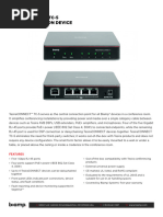 Biamp TesiraFORTÉ X 400 DSP Overview | PDF | Usb | Digital Signal ...