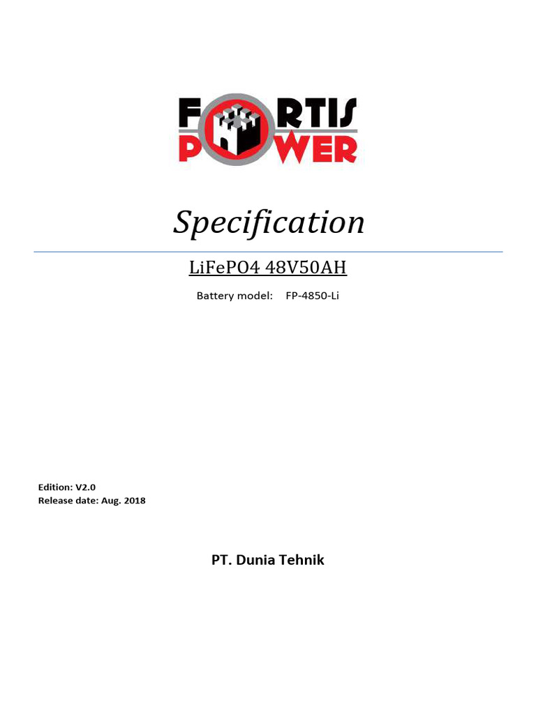 Battery Fortis Power | PDF | Power Supply | Battery Charger