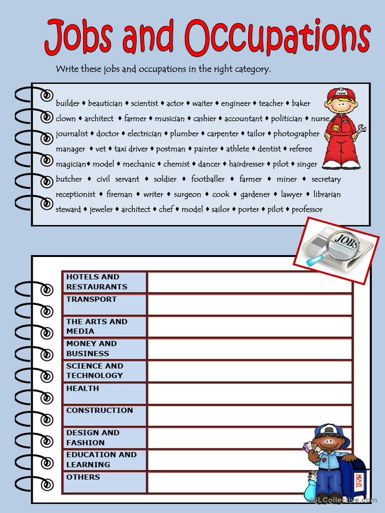 Jobs and Occupations | PDF