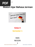 Modul Belajar Bahasa Jerman A1 | PDF