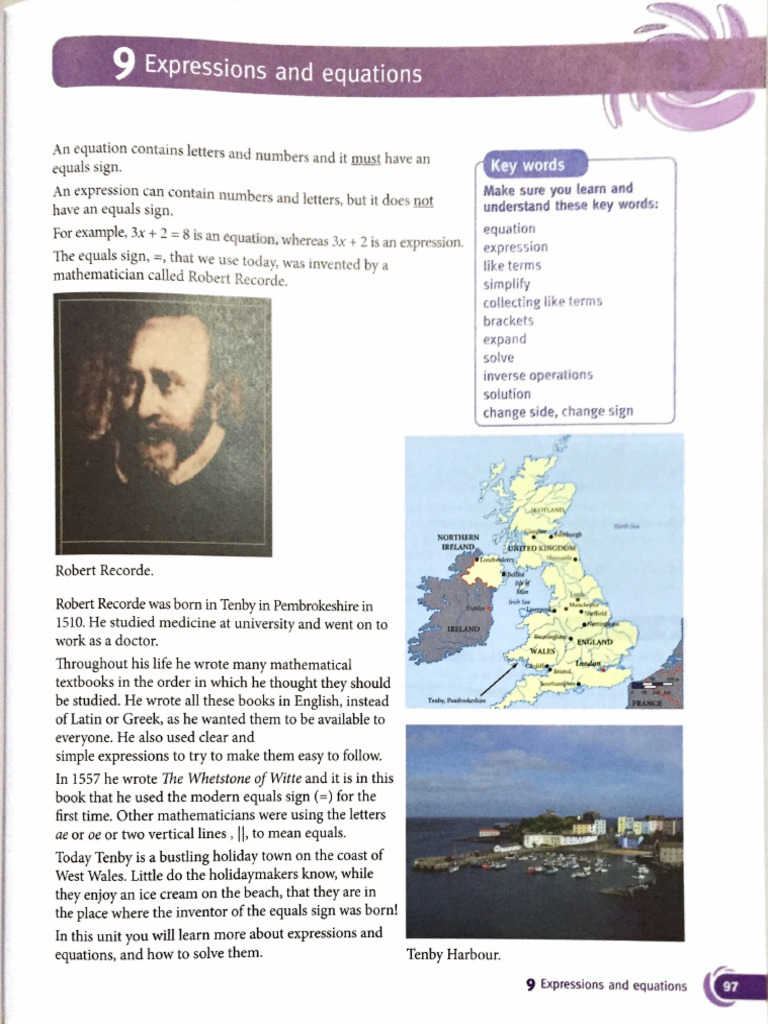 Maths Y7 CourseBook CHPT 9-10 | PDF