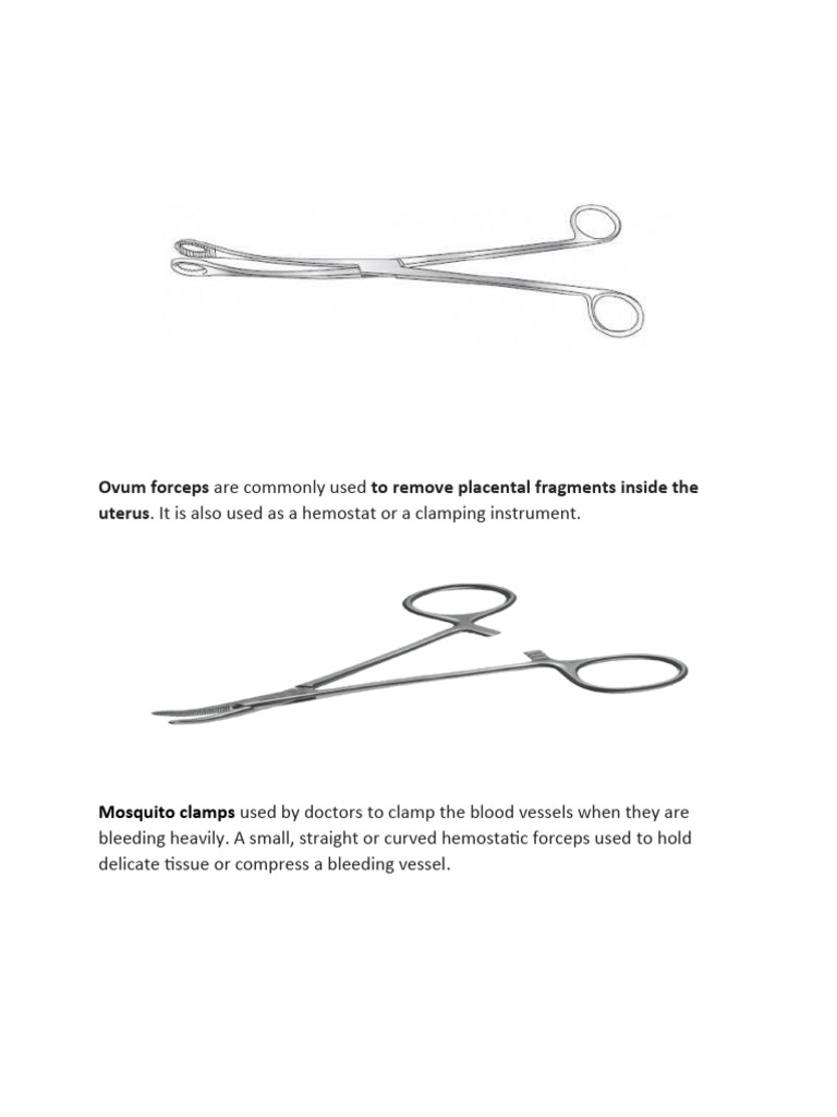 Basic Instruments | PDF | Clinical Medicine | Medical Specialties