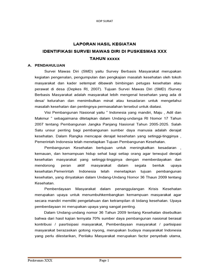 2.1.1.a6 Bukti Hasil Kegiatan SMD | PDF