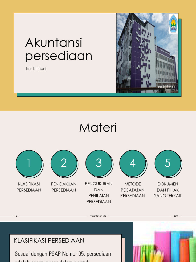 Akuntansi Persediaan | PDF