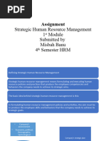 Strategic Human Resource Management (MHRM 612-2) Strategic Human ...