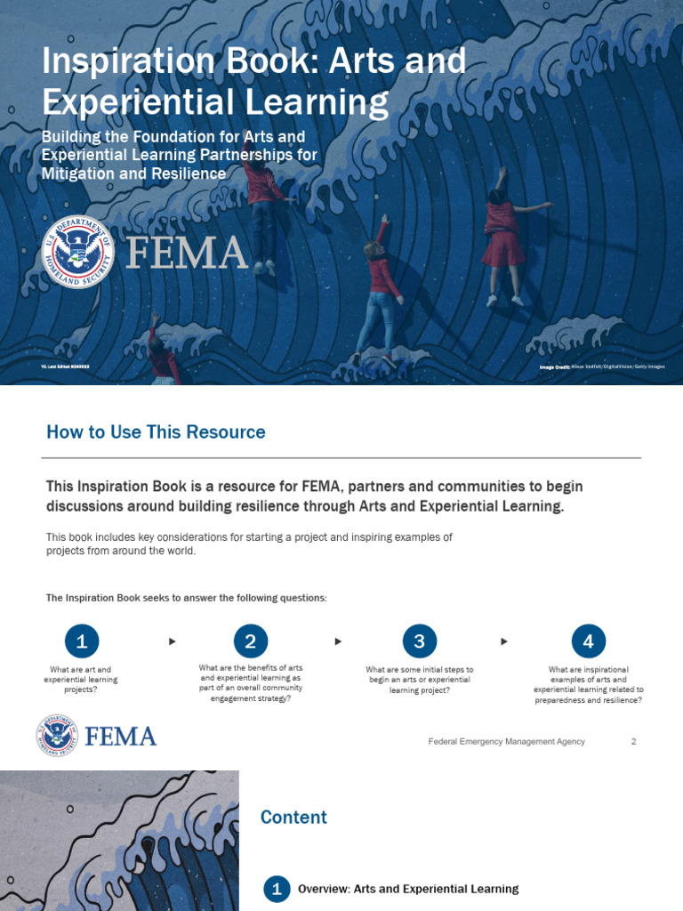 Fema - Inspiration Book External Audience | PDF | Emergency Management ...