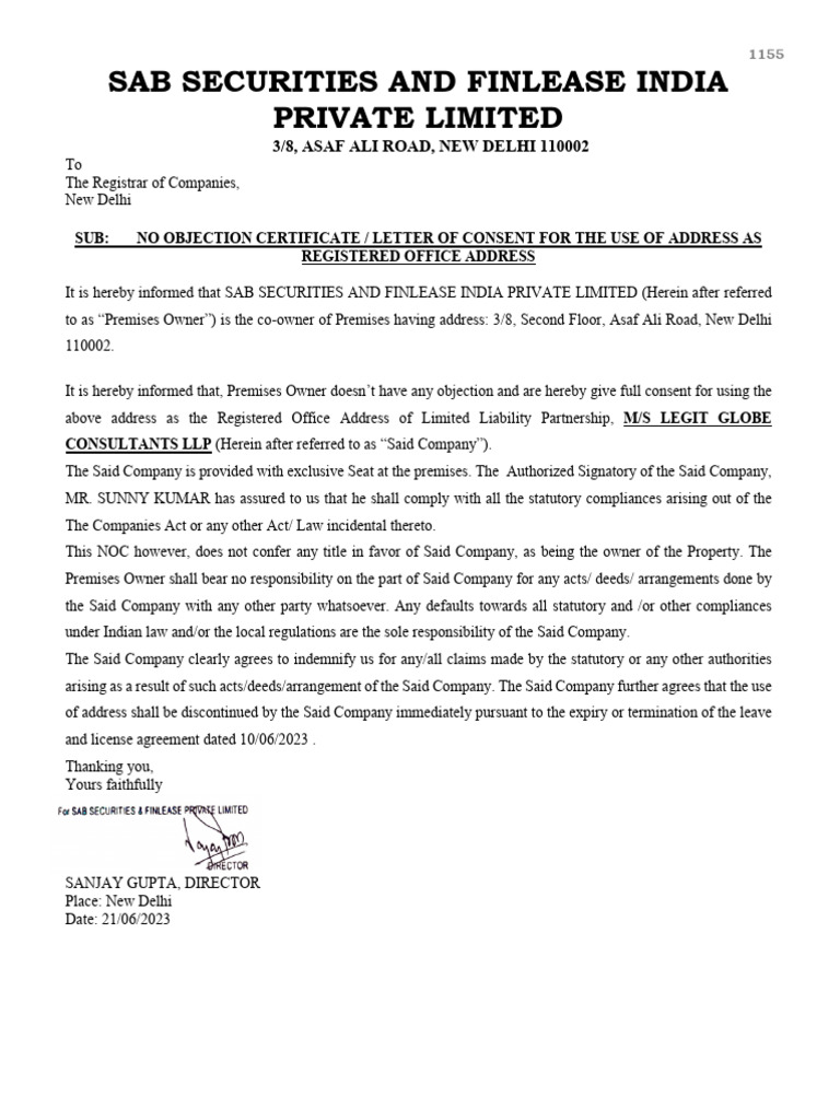 Legit Globe Consultants LLP | PDF