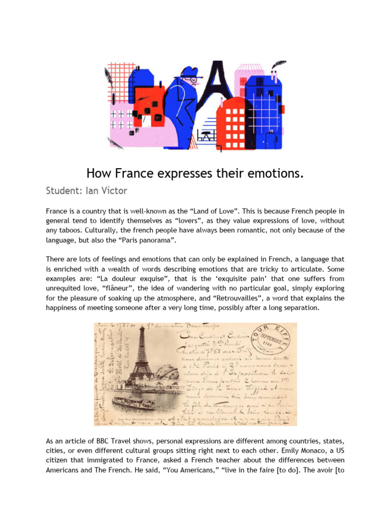 French Emotional Expressions | PDF