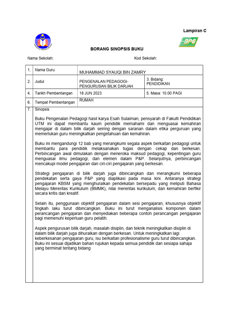 Book Review Ladap 2023 | PDF | Bisnis | Pengembangan Diri