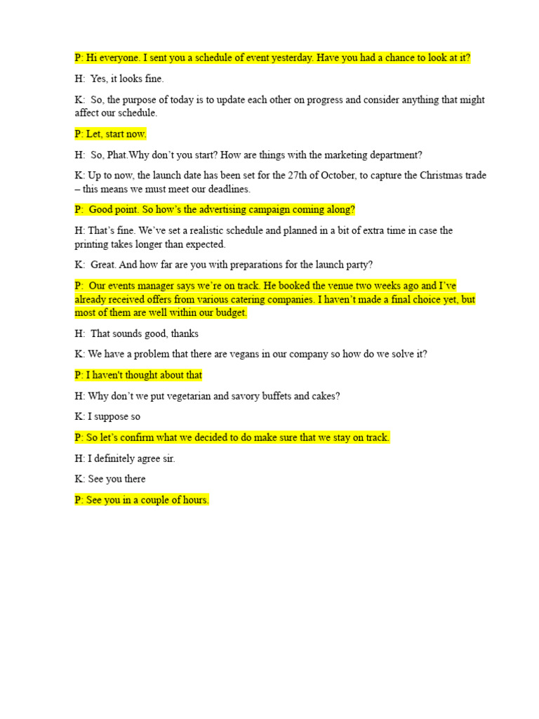 Unit 3 - Key Expressions - Speaking 3 | PDF