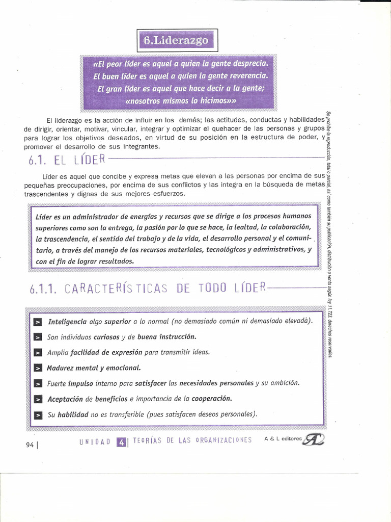 TP 4 Liderazgo | PDF