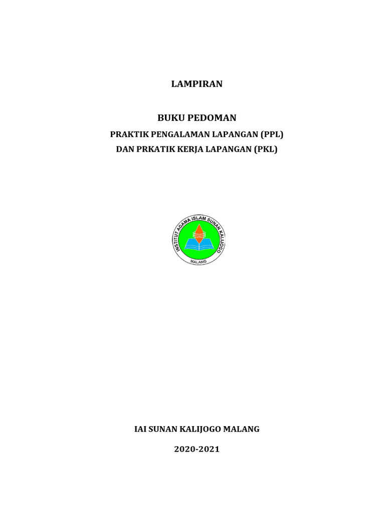 Lampiran Pedoman PPL Dan PKL | PDF | Karier & Perkembangan