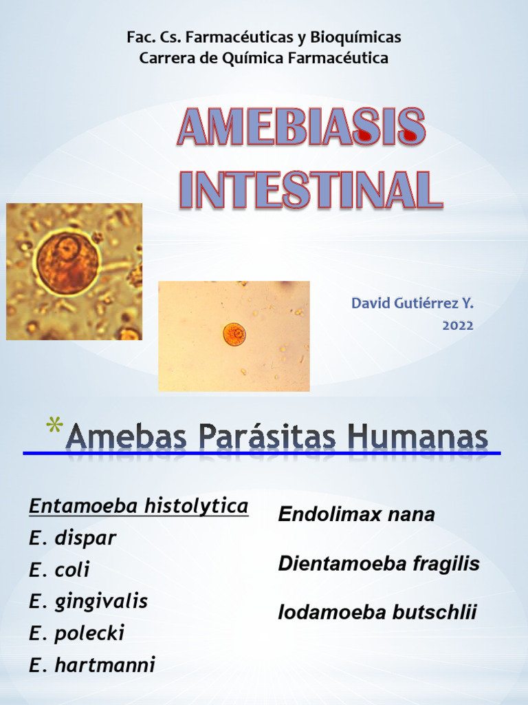 3.amebiasis Intestinal | PDF | Microbiología | Enfermedades y trastornos