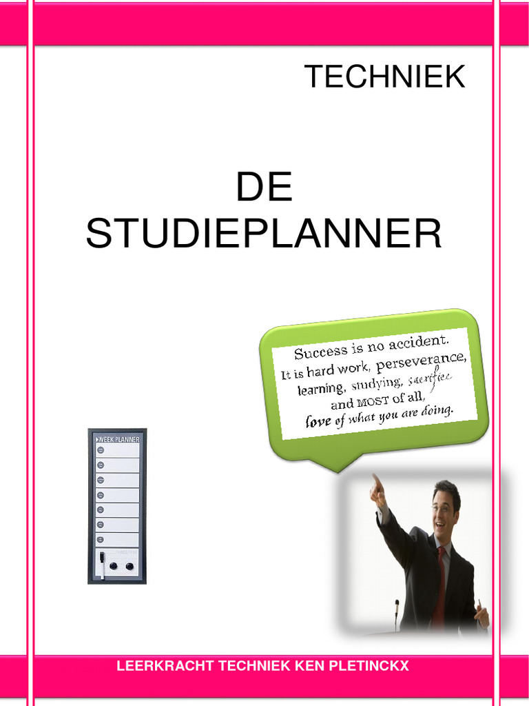 De Studieplanner | PDF