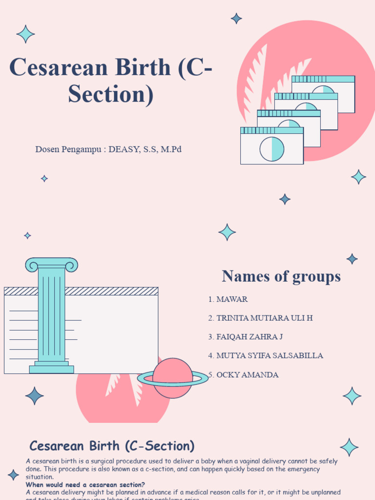 Cesarean Birth Pdf Caesarean Section Childbirth