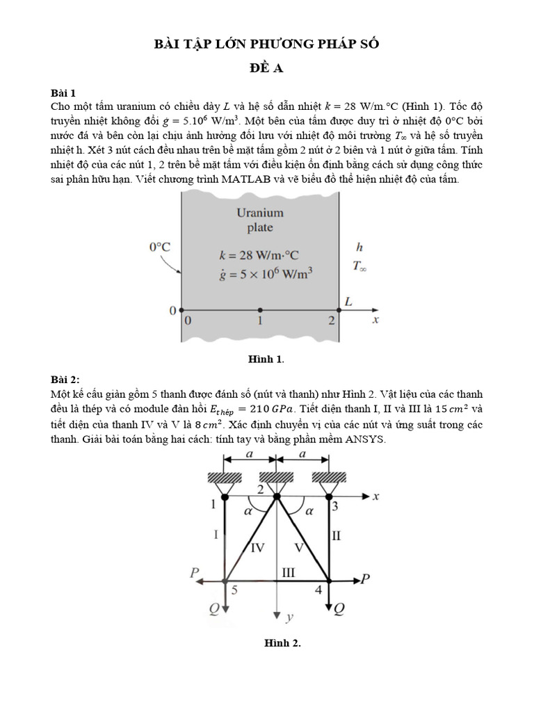 BTL Nguyên Lý Máy HCMUT | PDF
