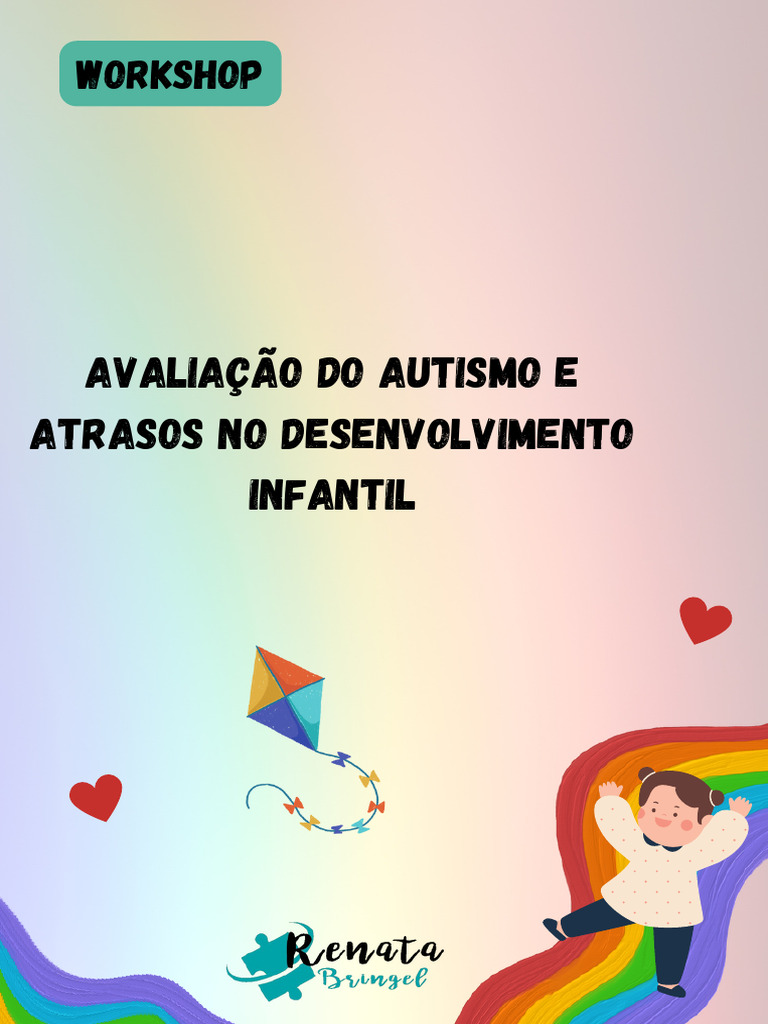 Avaliação do Autismo Infantil | PDF | Espectro do autismo | Manual ...