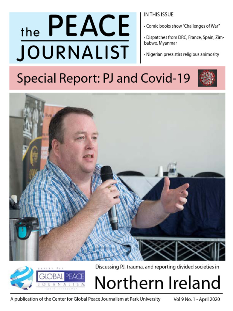 Peace Journalist Apr 2020 Web | PDF | Journalism | News