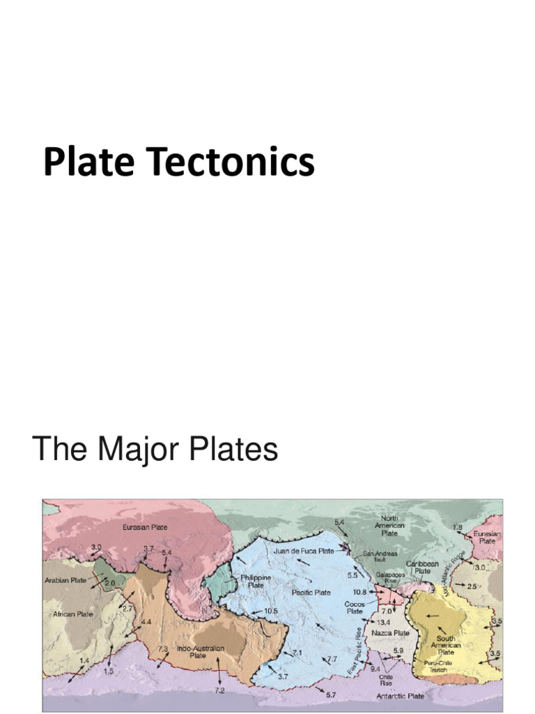 Plate Tectonics | PDF | Plate Tectonics | Structure Of The Earth