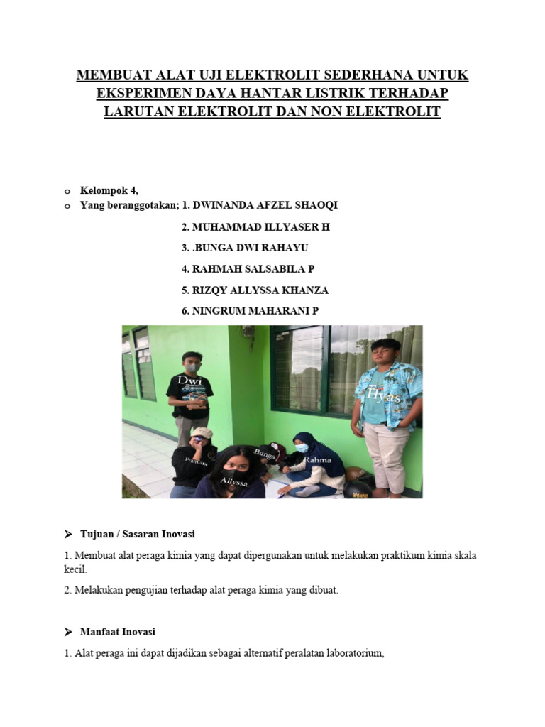 Membuat Alat Uji Elektrolit Sederhana Untuk Eksperimen Daya Hantar ...