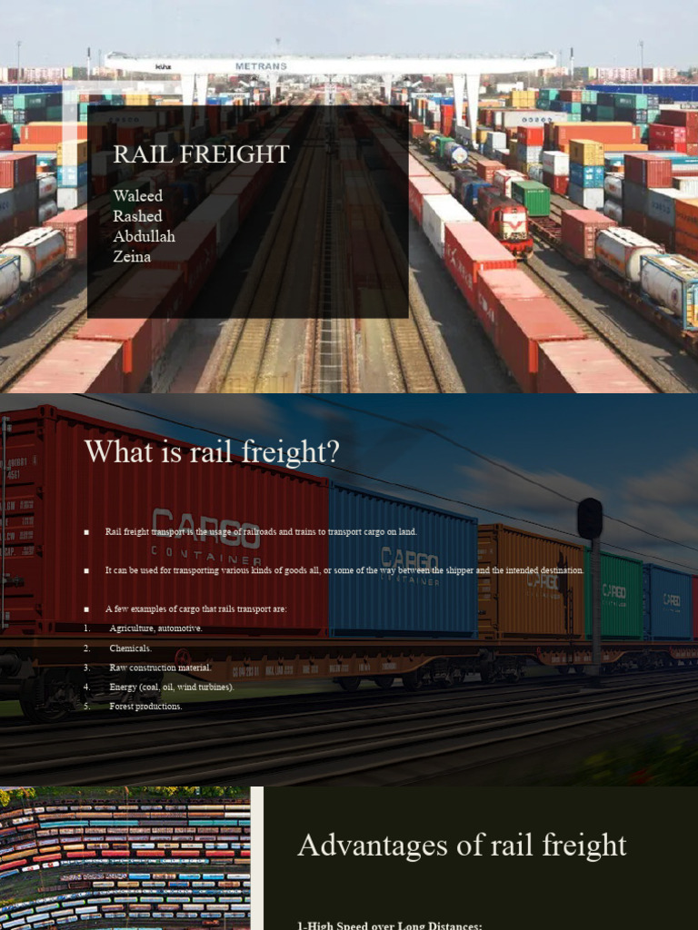 Rail Freight | PDF | Rail Transport | Transport