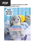 Liam Conejo Amigurumi Patron Gratis PDF | PDF | Amigurumi | Tejidos