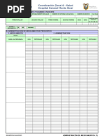 Formulario 008 MSP | PDF | Abdomen | Enfermedades y trastornos