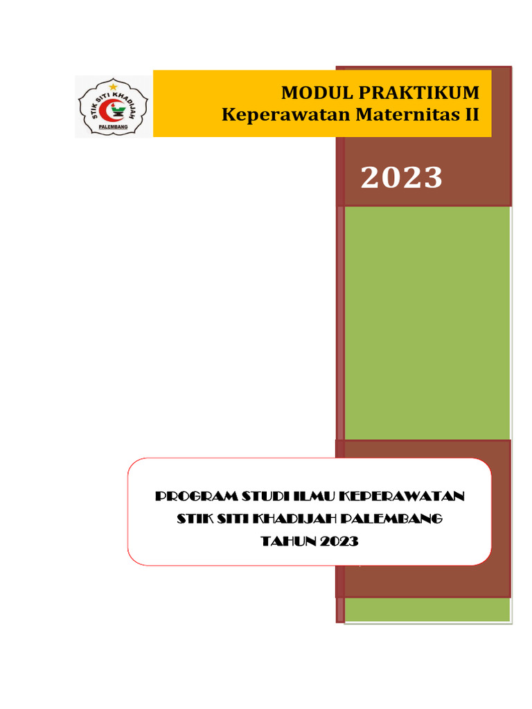 MODUL Praktikum Maternitas II 2023 | PDF