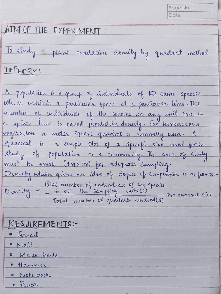 Bio Practical 7, 8 | PDF