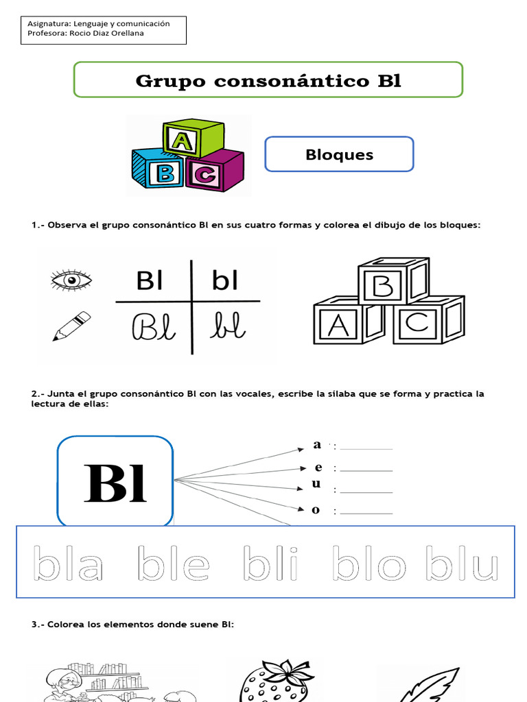Guía BL | PDF | Lingüística