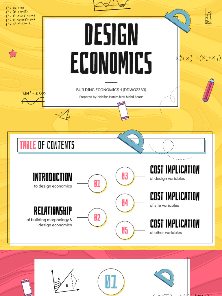 Topic 2 - Design Economics | PDF | Framing (Construction) | Economics