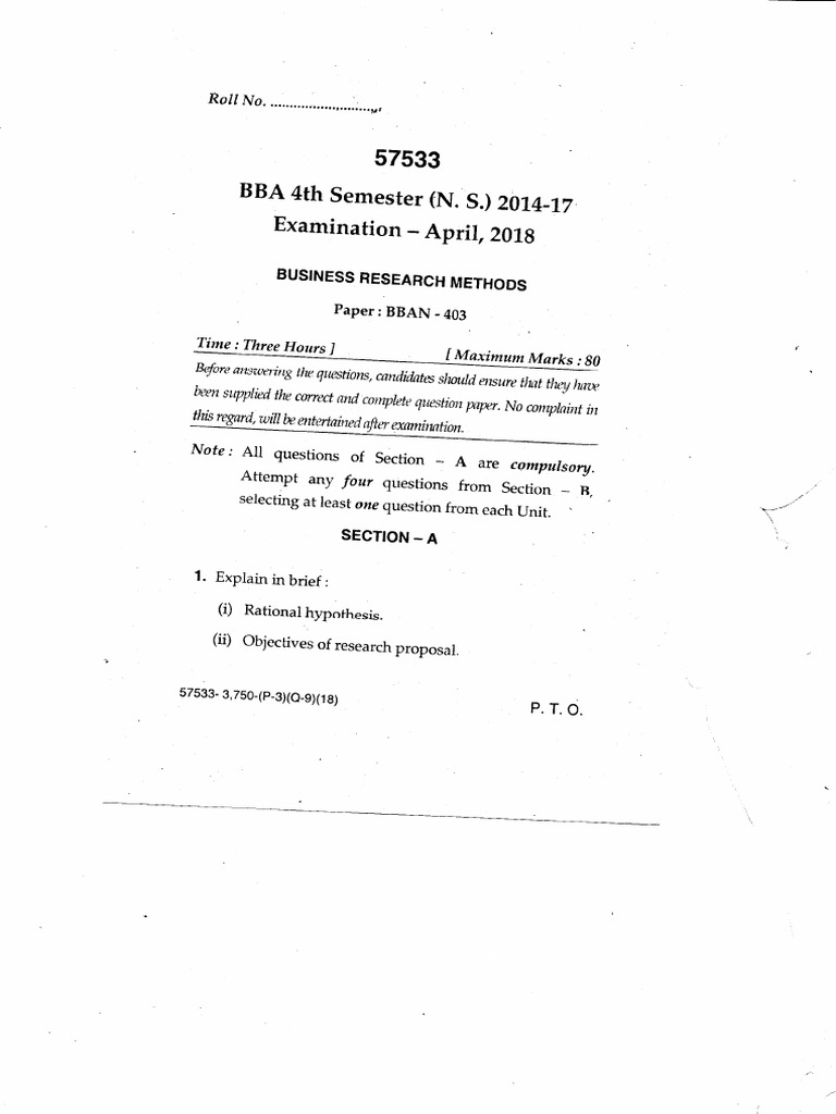 BRM (4th) May2018 | PDF