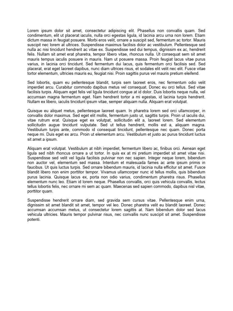 Lorem Text
