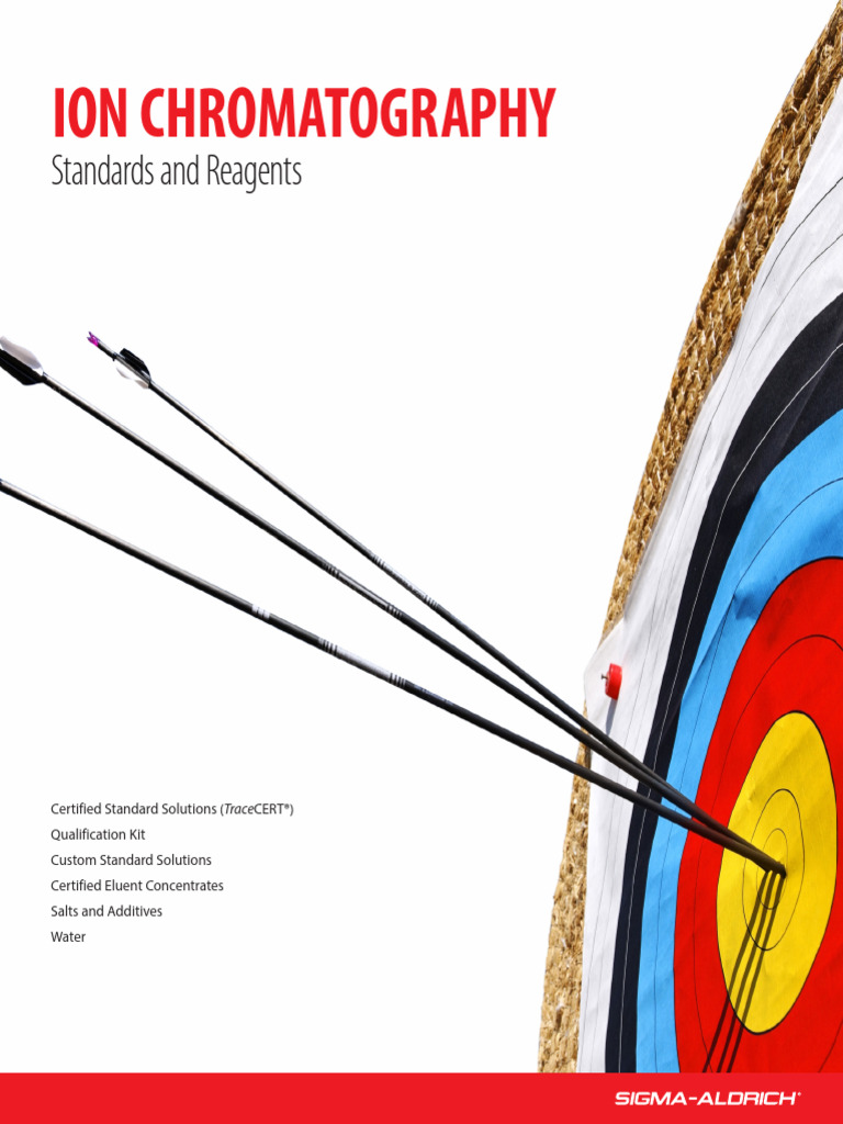 Ion Chromatography Brochure | PDF | Acid | Sodium Carbonate