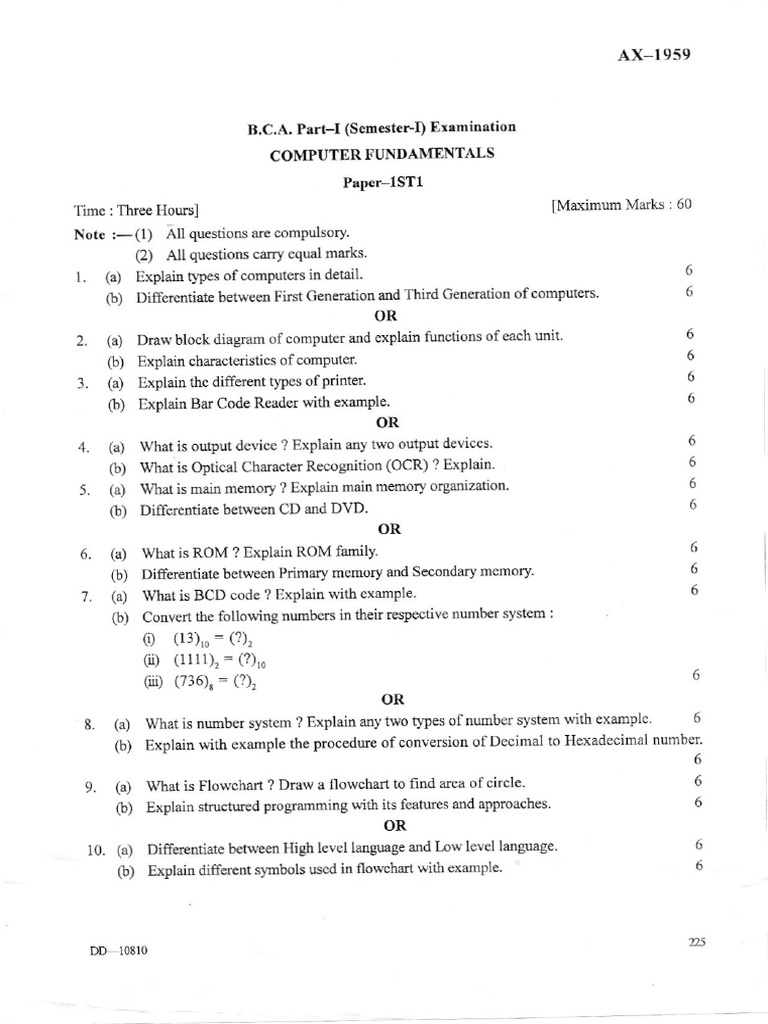 Computer Fundamentals | PDF | Computer Data Storage | Computer Data