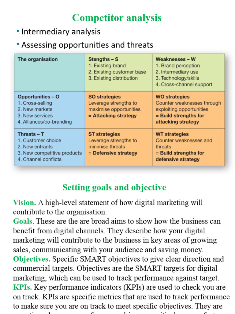 From Competitor Analysis | PDF | Performance Indicator | Digital Marketing