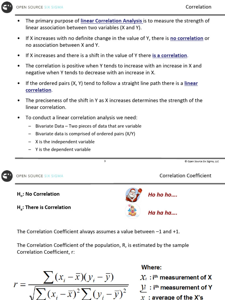 Understanding Correlation Coefficients | PDF | Regression Analysis ...
