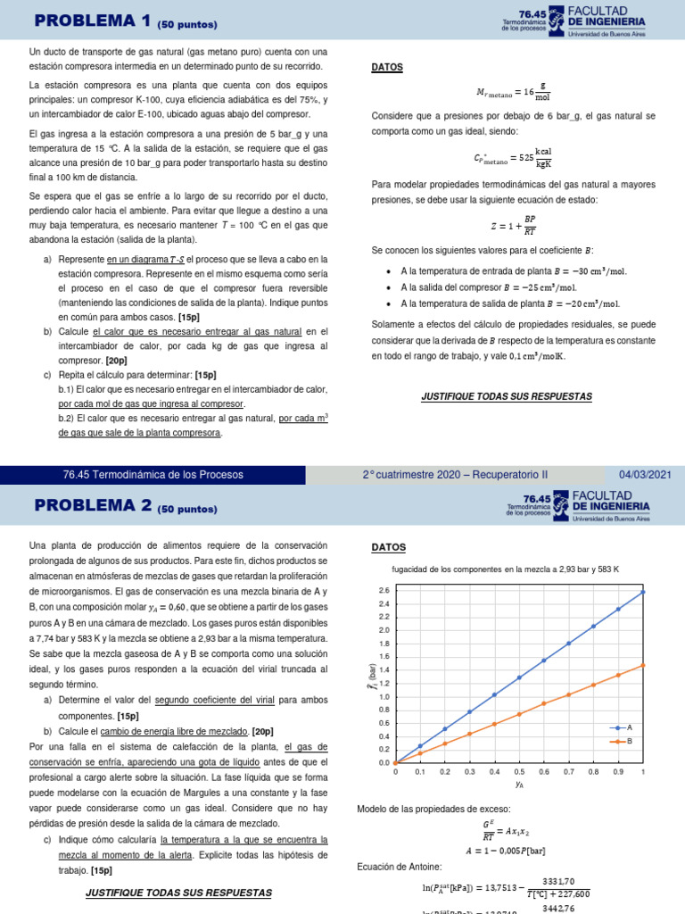 2C2020 Recii | PDF | Gases | Temperatura