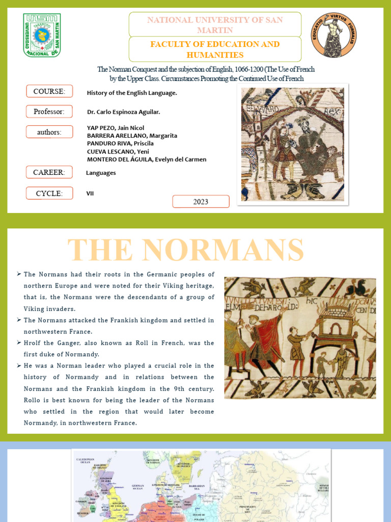 The Norman | PDF | Normans | William The Conqueror