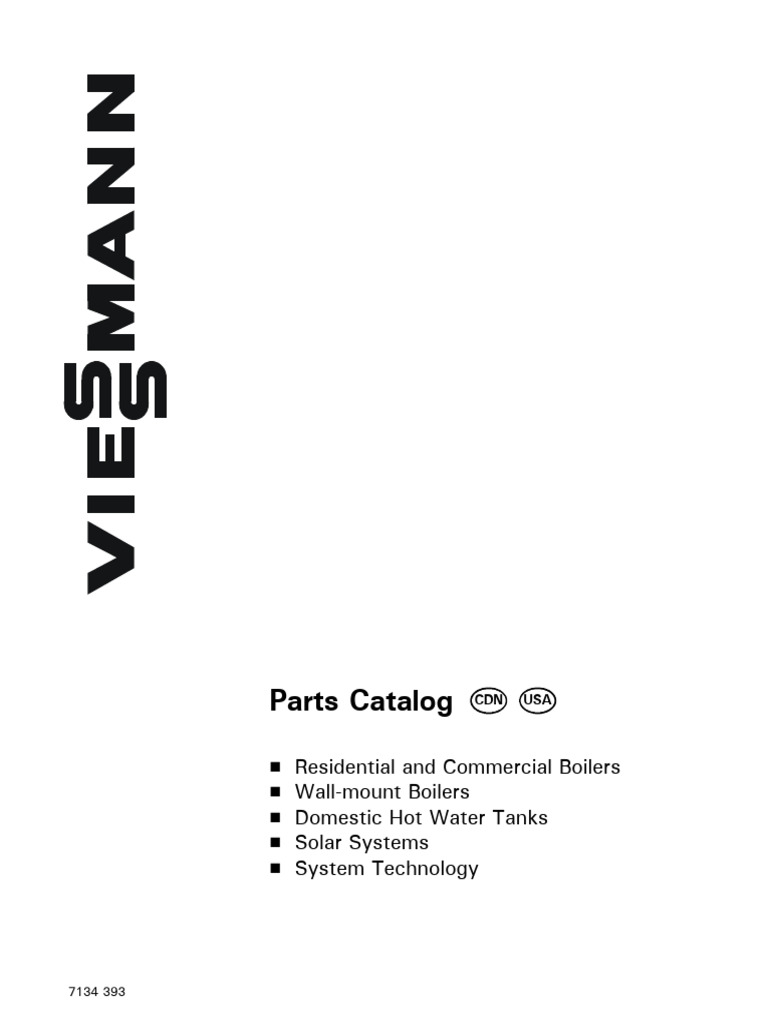 Viessmann Parts Catalog | PDF
