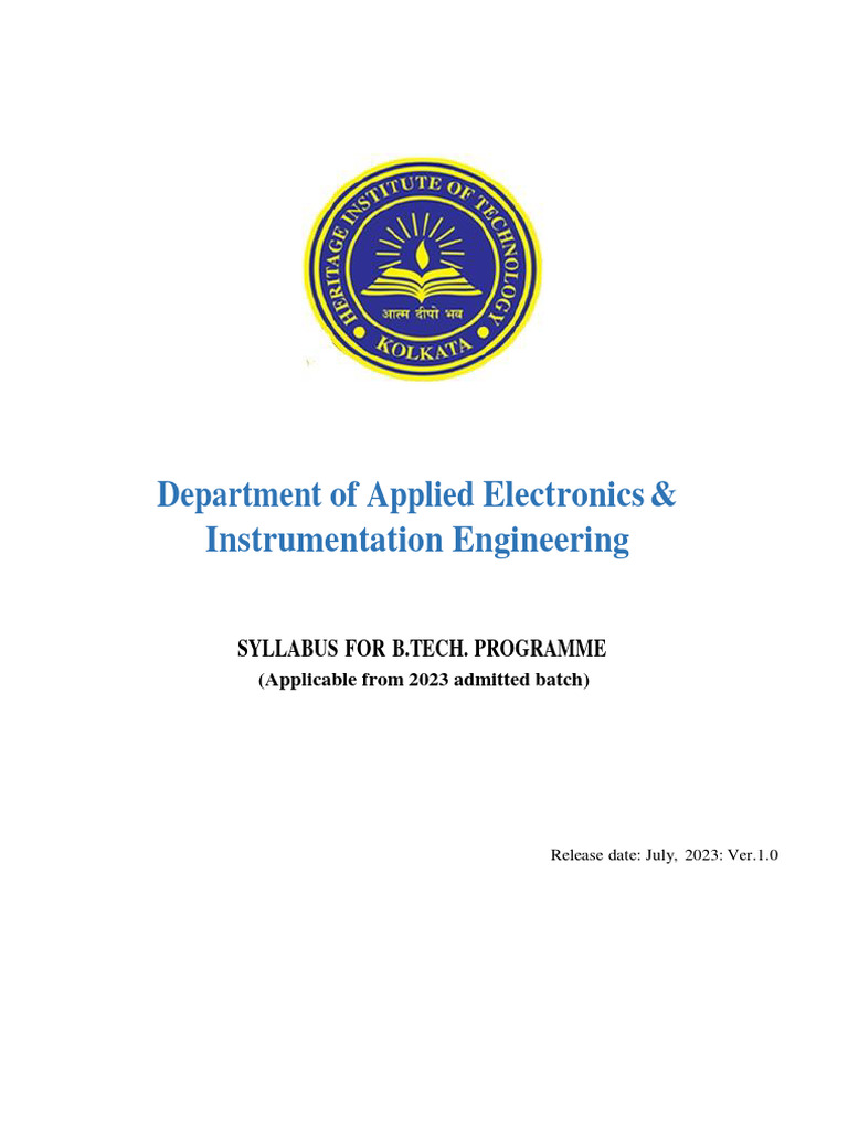BTech AEIE UG Curriculam 1st Yr Syllabus 2023 Onwards | PDF | Ordinary ... BTech AEIE UG Curriculam 1st Yr Syllabus 2023 Onwards | PDF | Ordinary ...