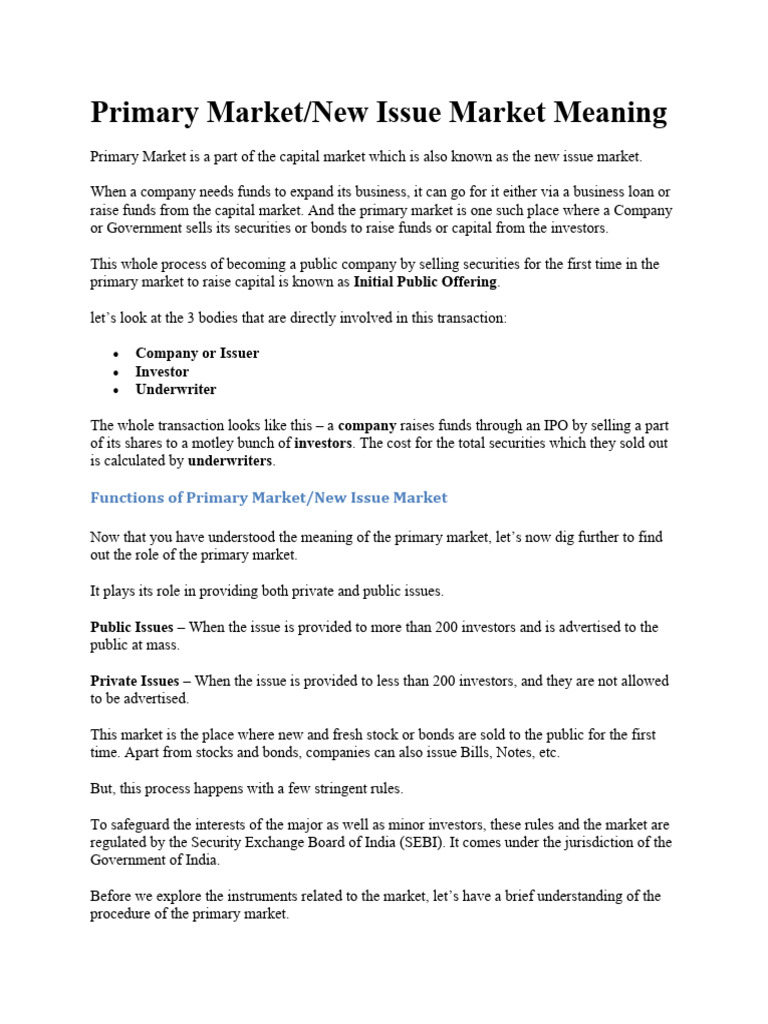 Fso Unit-2 | PDF | Stocks | Securities (Finance)