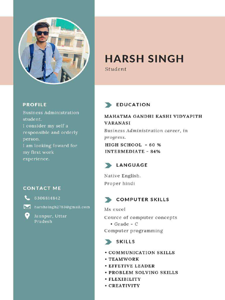 Harsh's Resume | PDF