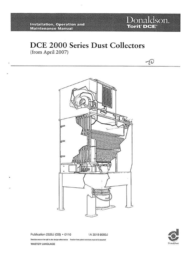 DCE2000 Seies Dust Collectors | PDF