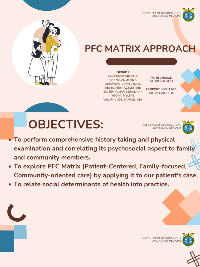 _PFC MATRIX | PDF | Epidemiology | Clinical Medicine