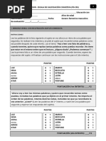 SPANISH Mini Cog | PDF | Reloj