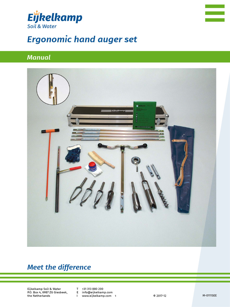M0111SEe_Ergonomic_hand_auger_set_c4ff | PDF | Chromium | Soil