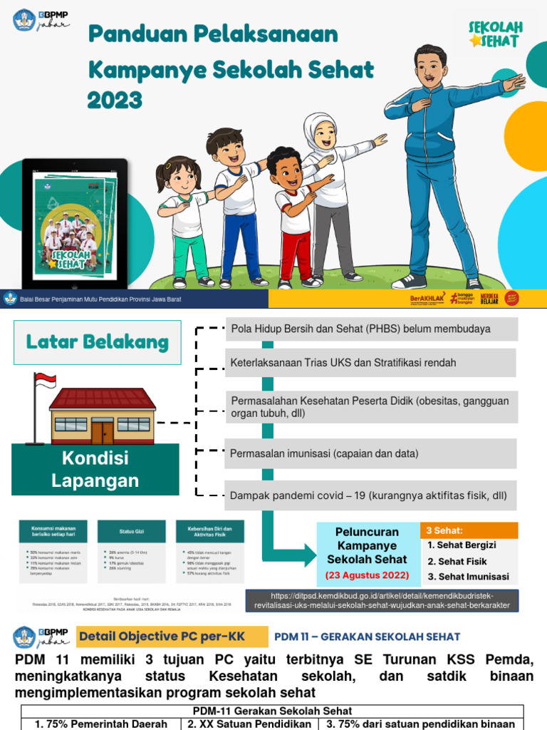 PDM 11 - Sekolah Sehat | PDF | Ilmu Sosial | Pengembangan Diri