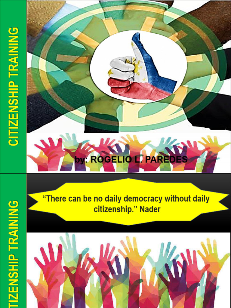 Citizenship Training PPT 2 | PDF | Government | Justice